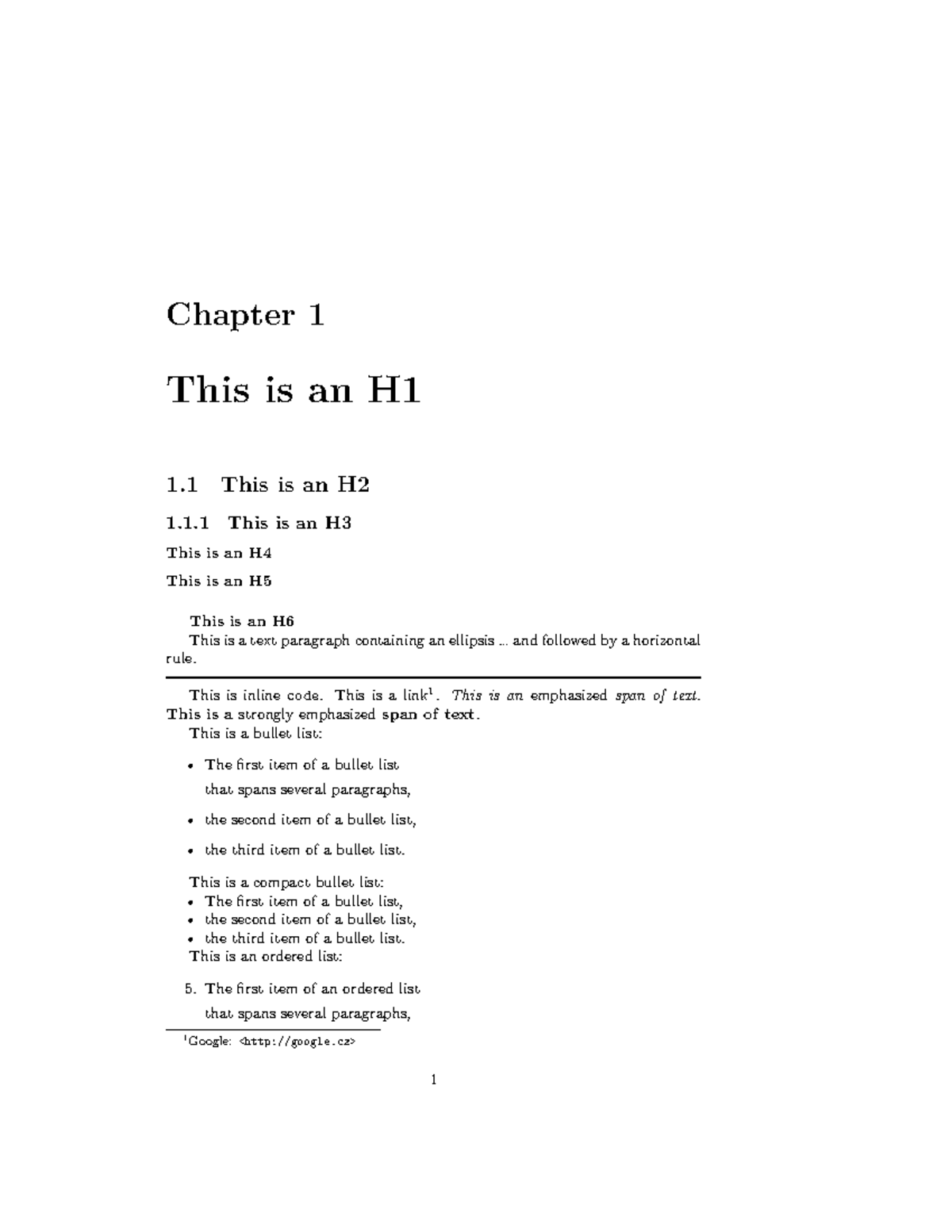 Chapter 1: Introduction to LaTeX Formatting Techniques - Studocu