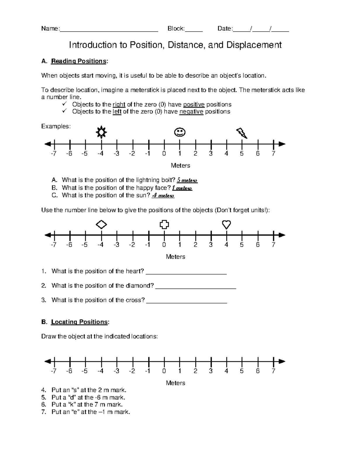 Intro to Position, Distance, and Displacement: Key Concepts and ...