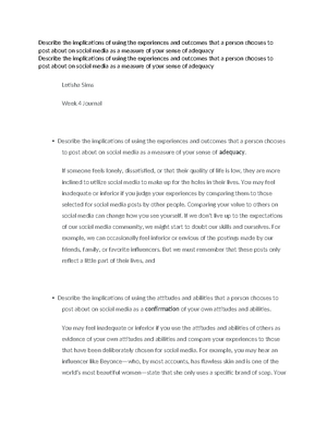 Week 6 Lab - help on the work for everyone - PSY 375 Module Six Lab ...