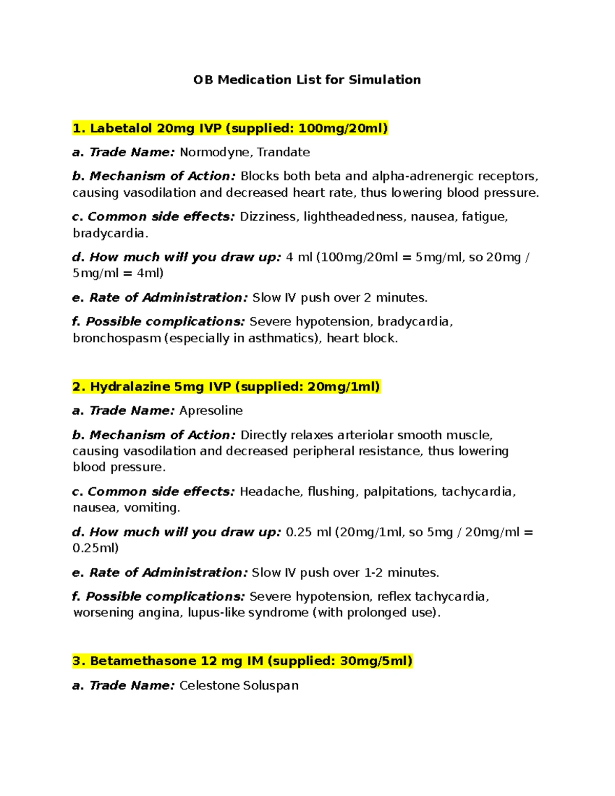 N306 Week 5 Case Study: Complications of Pregnancy and Nursing ...
