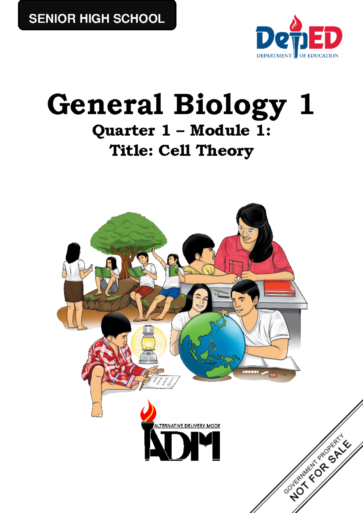 Pdfcoffee - genbio - General Biology 1 Quarter 1 – Module 1: Title ...