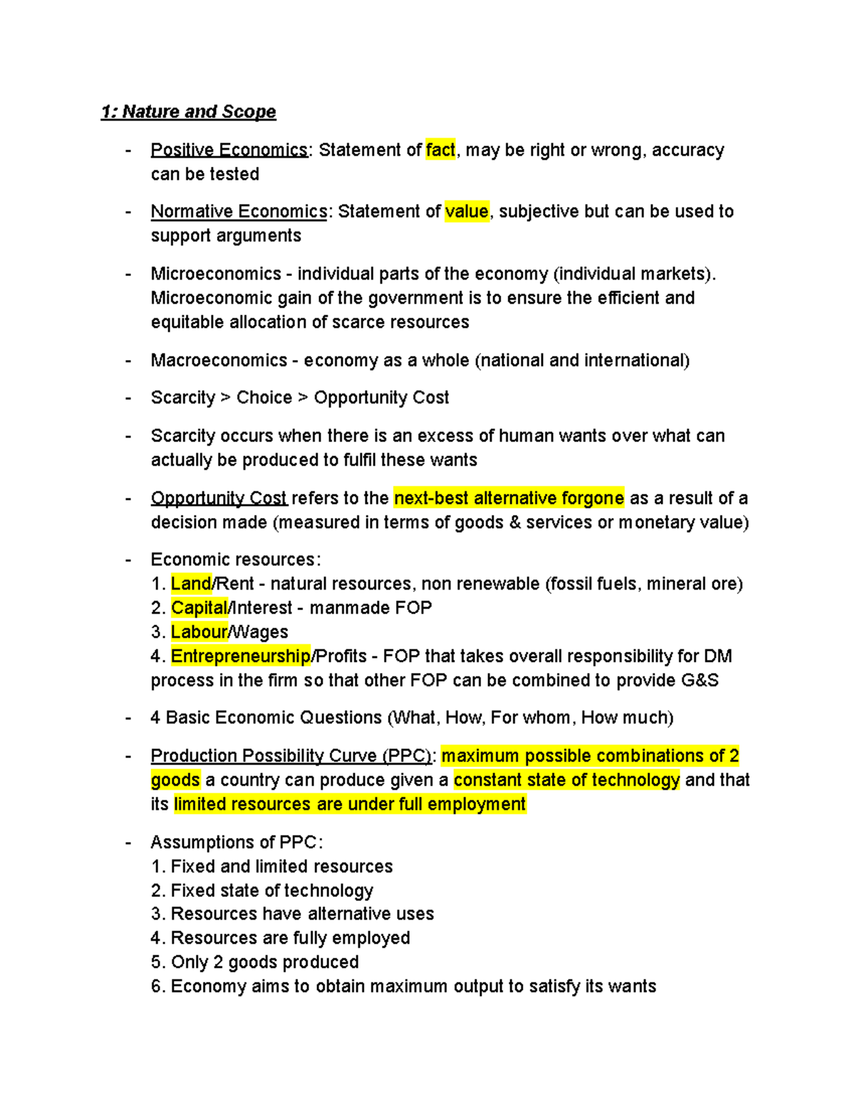 Economics - Micro Concepts and Analysis: Key Principles & Theories ...