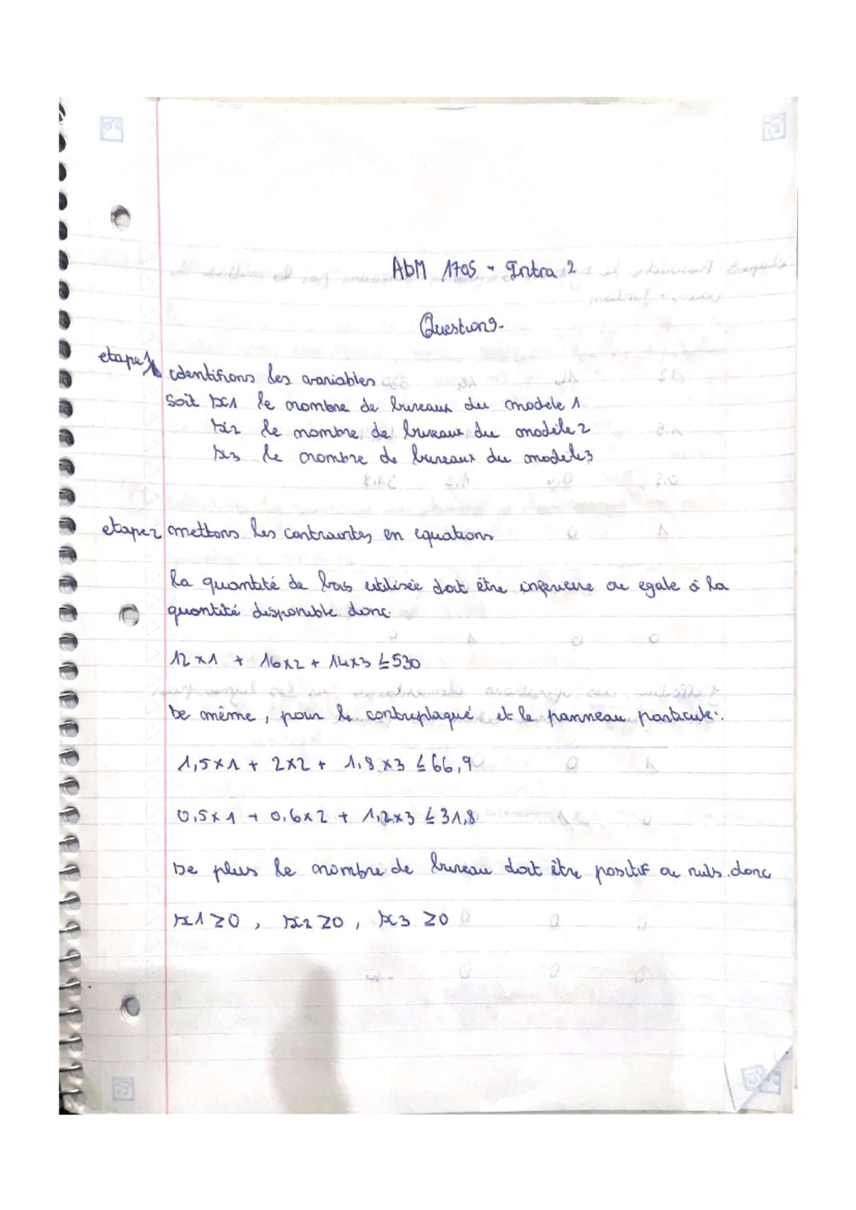 1 E AbM 1705 - Intra 2 Exam Questions on Variable Identification - Studocu