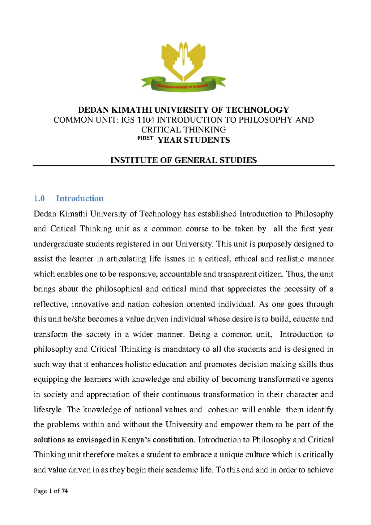 Computer Applications I Theory & Practical Notes - KNEC Study Guide ...