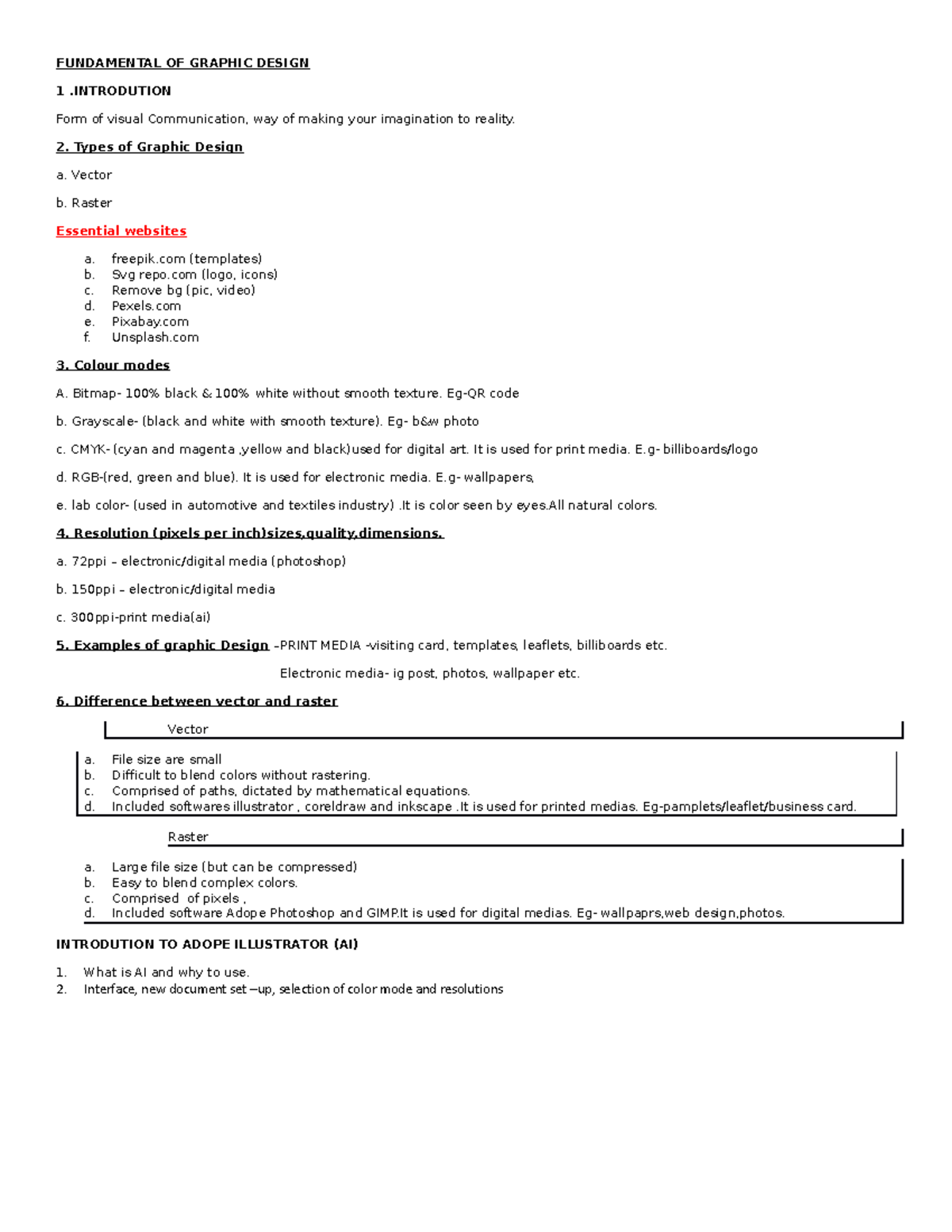 Fundamental OF Graphic Design - FUNDAMENTAL OF GRAPHIC DESIGN 1 ...