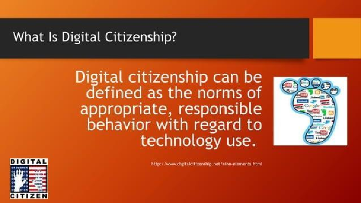 Digital Citizenship Overview: Understanding the Nine Elements - Studocu