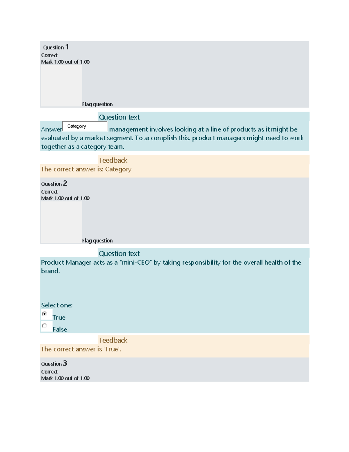 Product Management - Exam Review Questions and Answers - Studocu