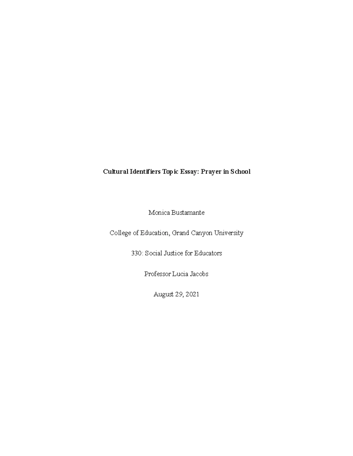 EDU-330-RS-T3-Advocacy White Paper Outline on Inclusive Education - Studocu