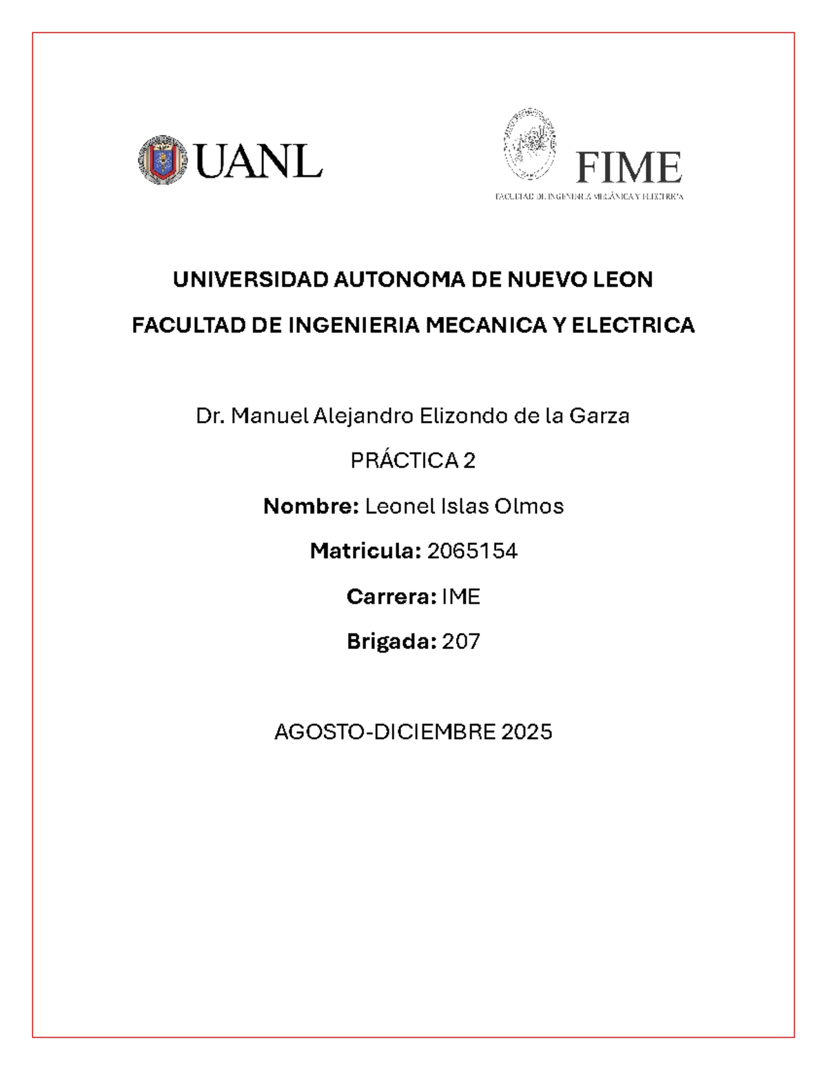2065154 P5 LF4 - Práctica 2: Análisis de Lentes y Microscopios - Studocu