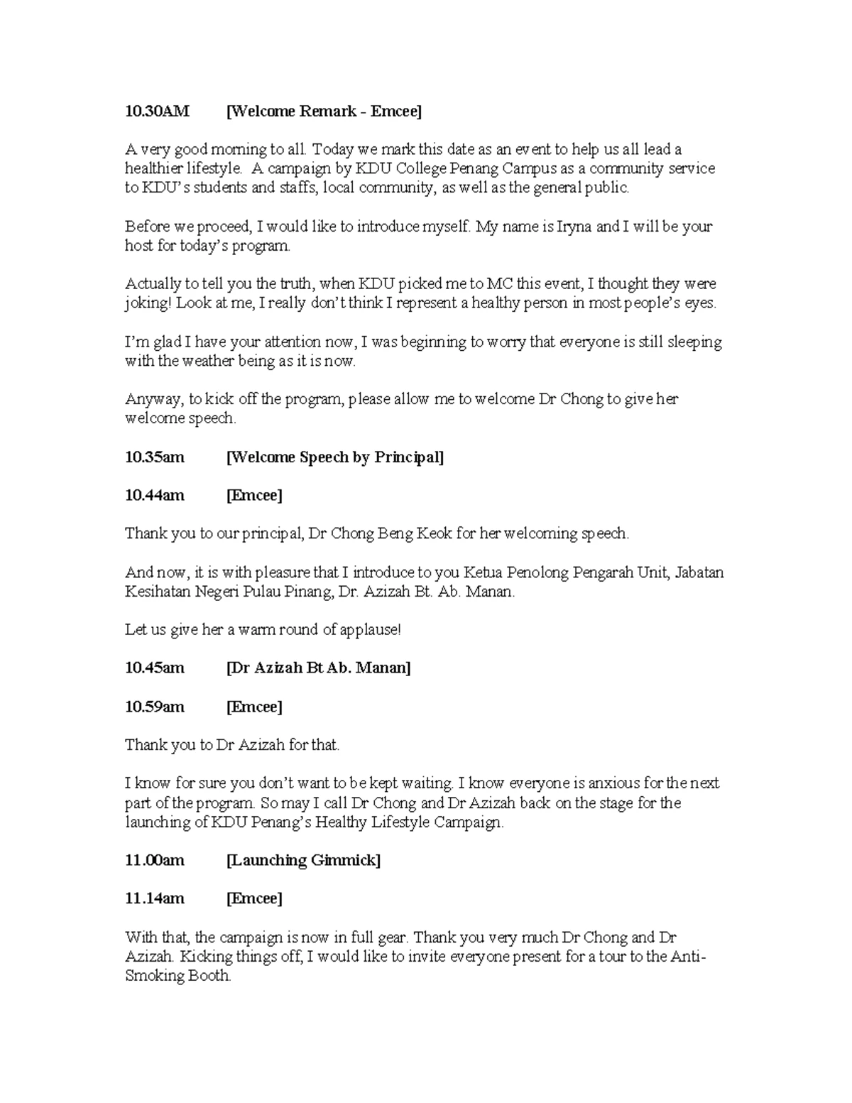 Hosting Sample Script - Emcee Script for Virtual Orientation 2020 Jofer ...