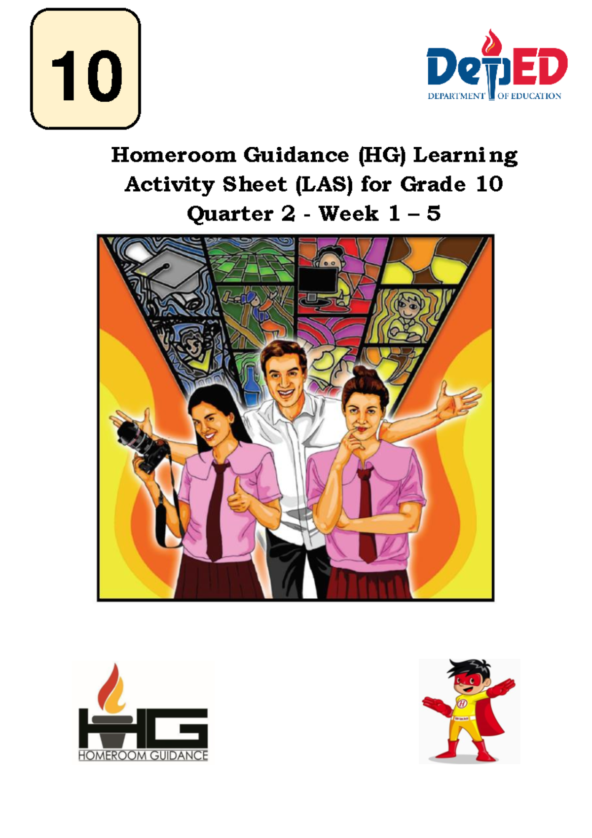 HG LAS Grade 10 Quarter 2 Week 1: Life Lessons and Academic Success ...