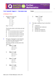 General Mathematics- Unit 1 - Grade: 11 - Victorian Certificate of ...