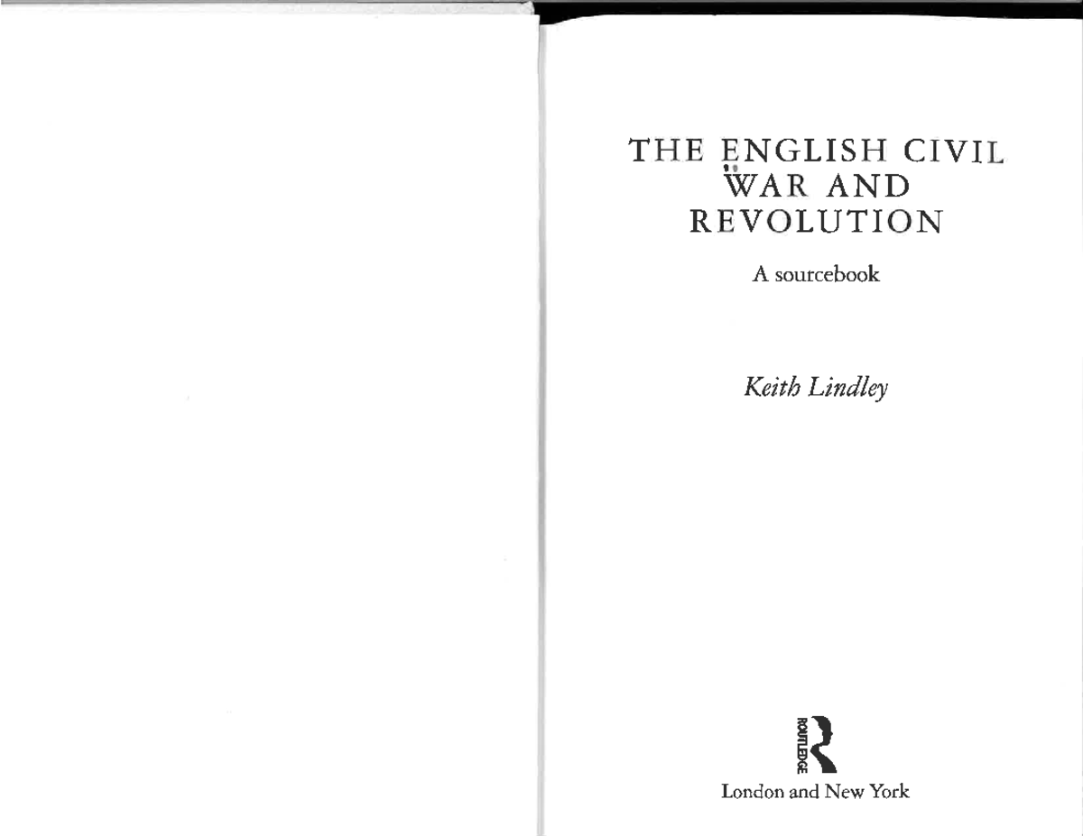 Final Exam Study Guide - The English Civil War & Revolution (Course ...