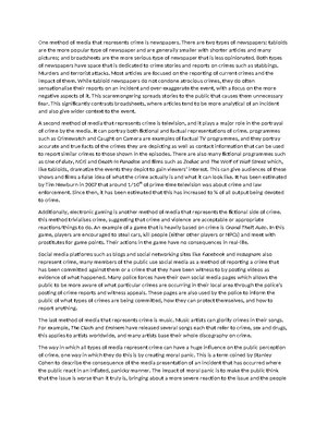 WJEC Criminology Unit 1 AC2.2 Model Answer - The five campaigns that I ...