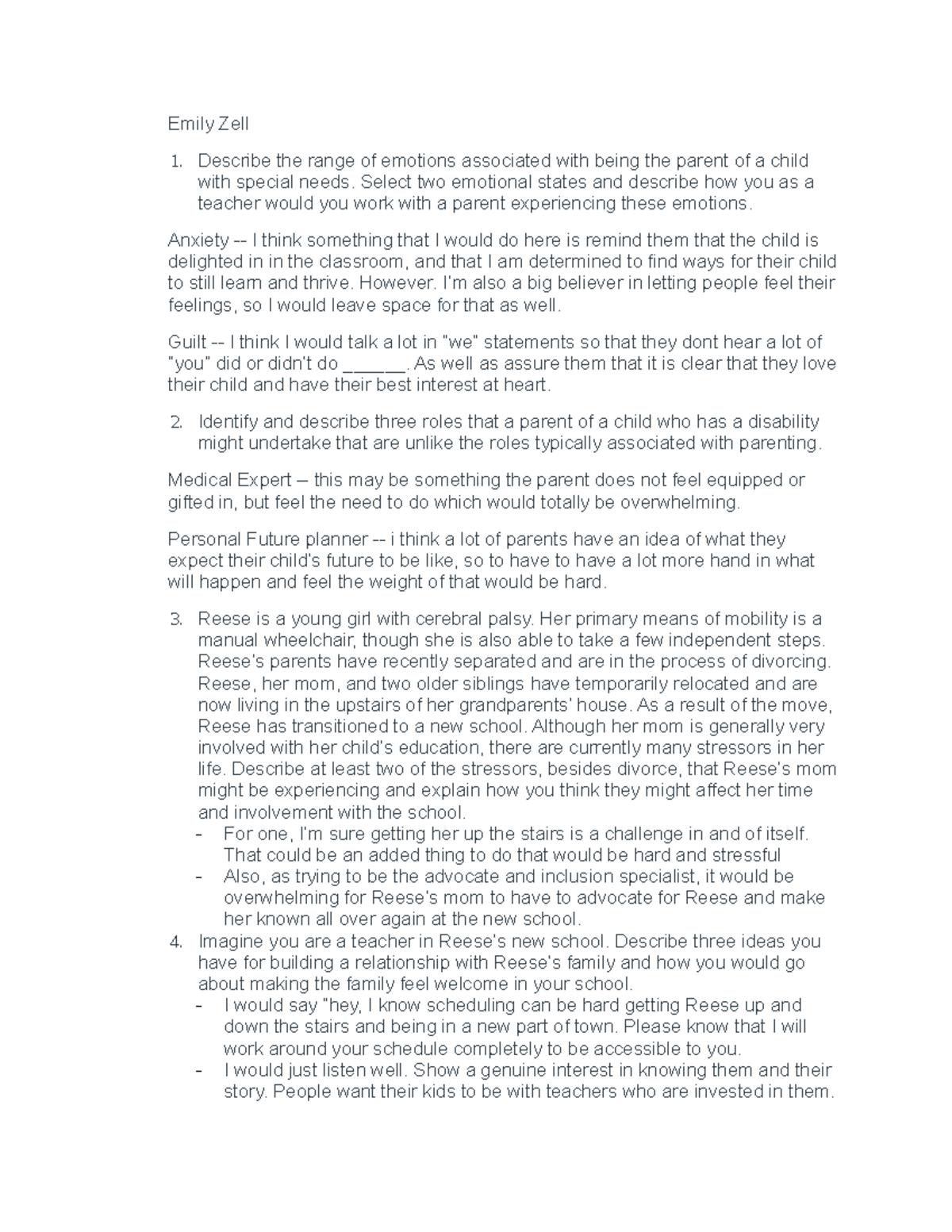 IRIS Family Collab - Don't remember the professor - Emily Zell Describe ...