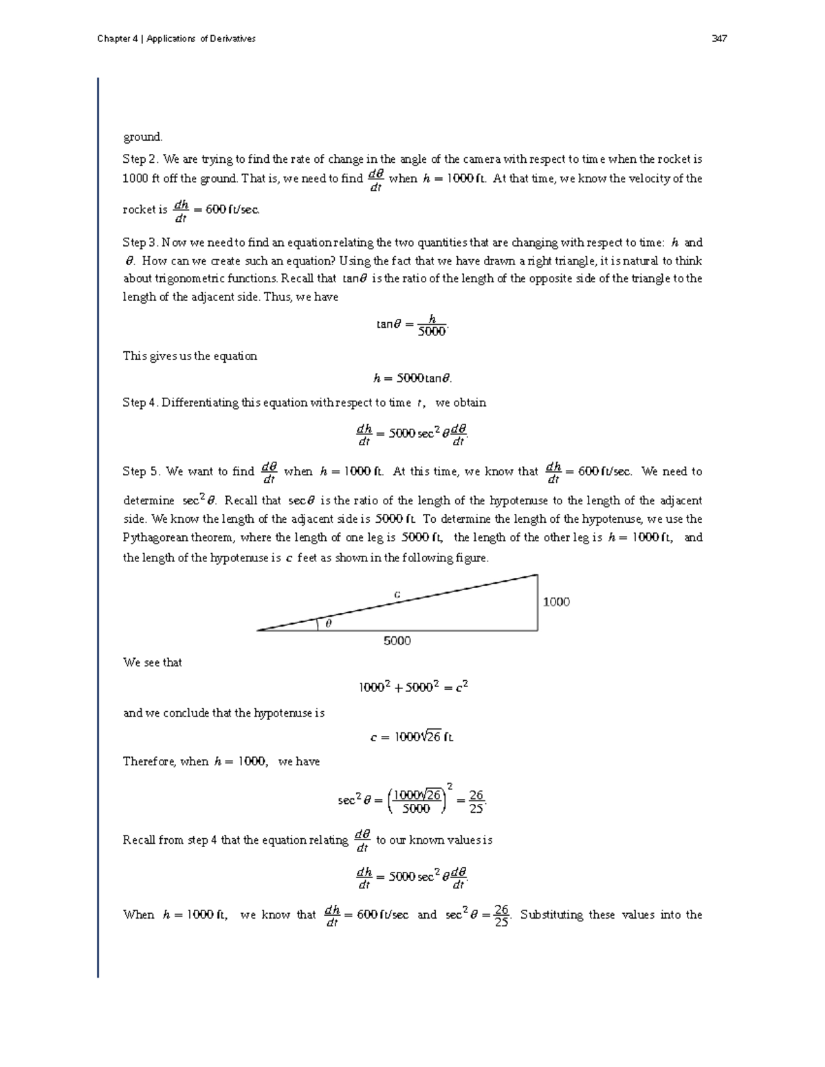 Chapter 4: Applications of Derivatives in Calculus (Calc 1) - Studocu