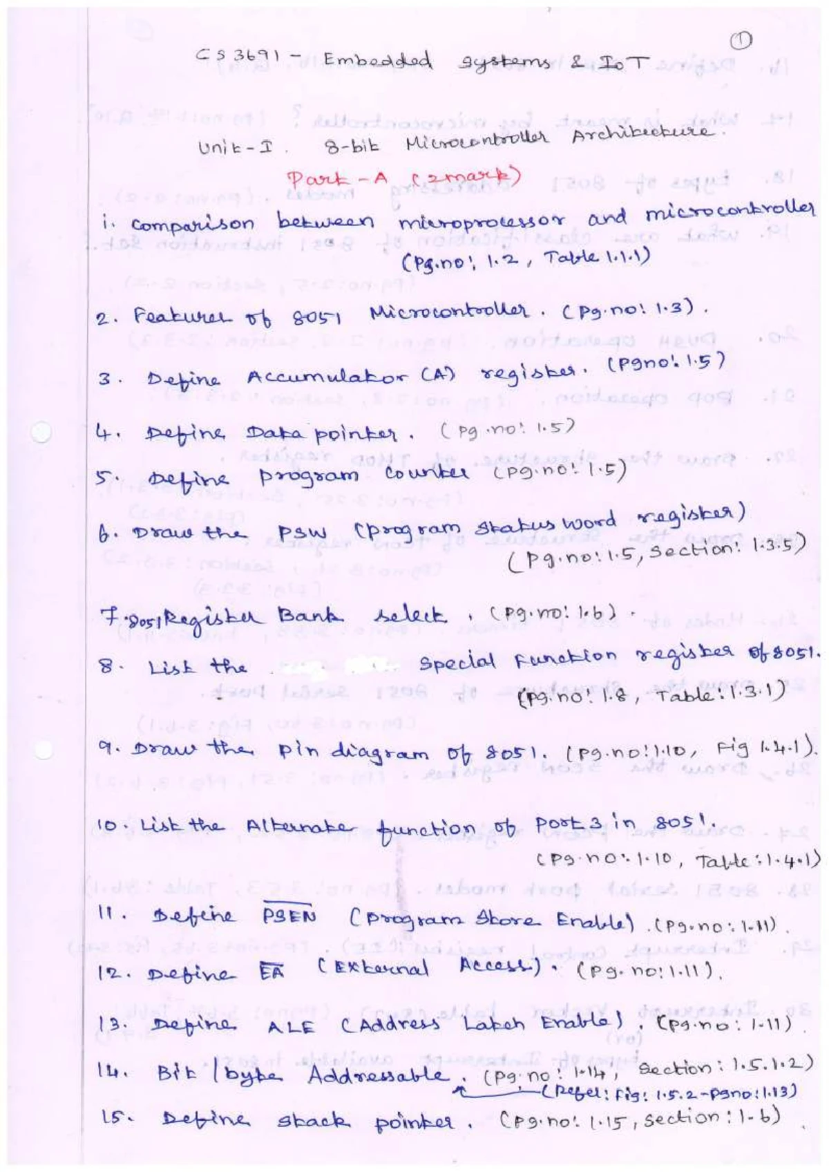 CS3691 Embedded Systems & IoT Syllabus Overview and Course Details ...