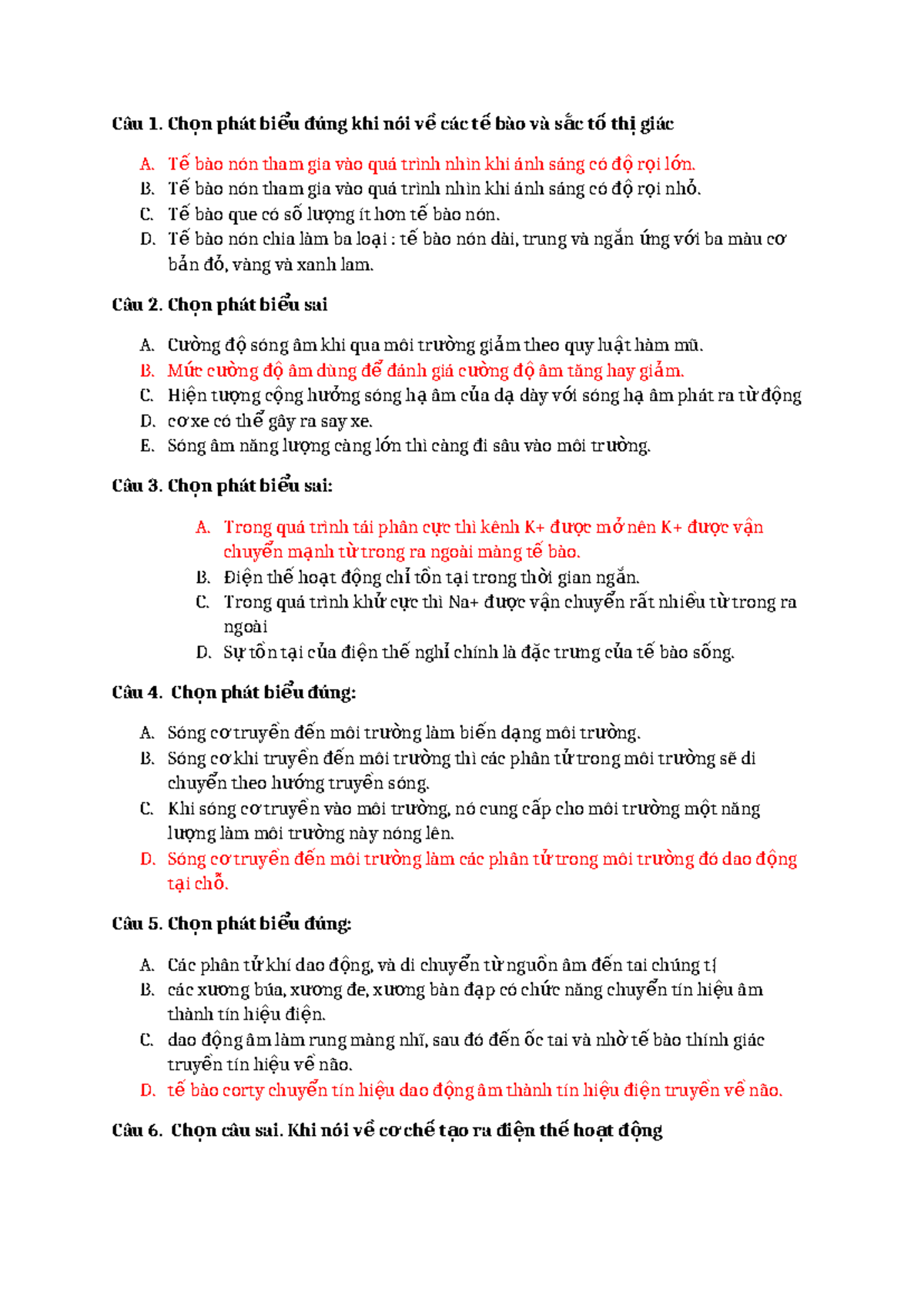 Hay Sai Nek 2 - Lý Sinh: Câu Hỏi và Đáp Án Chi Tiết - Studocu