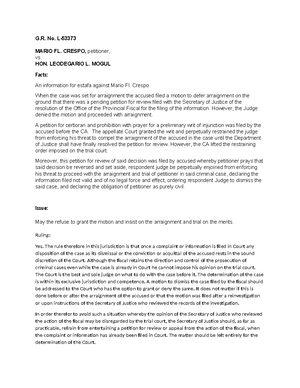 Case Digest sample template - Juris Doctor Program - Topic: Case Title ...