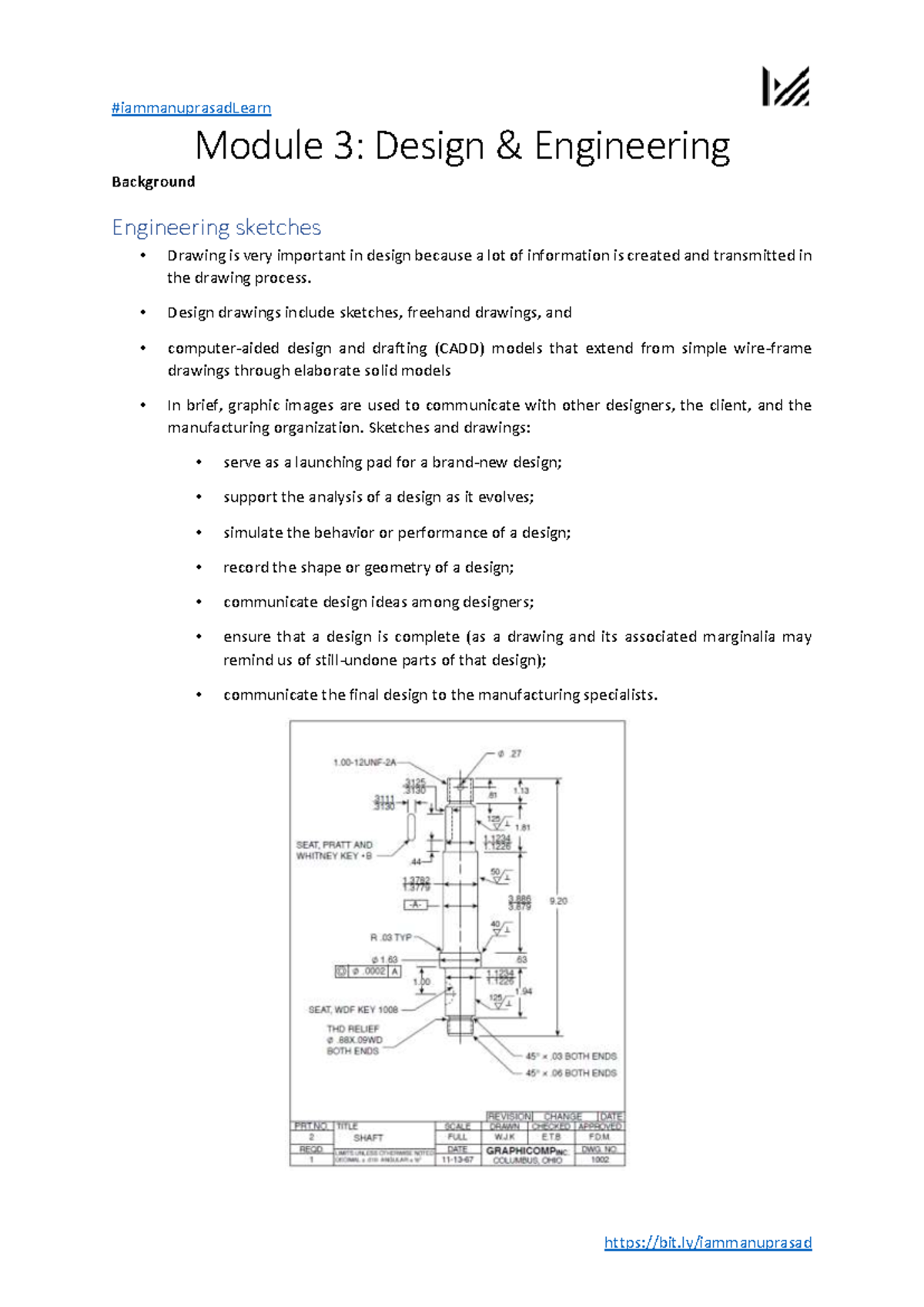 DE Module 3 sample answers - Module 3: Design & Engineering Background ...