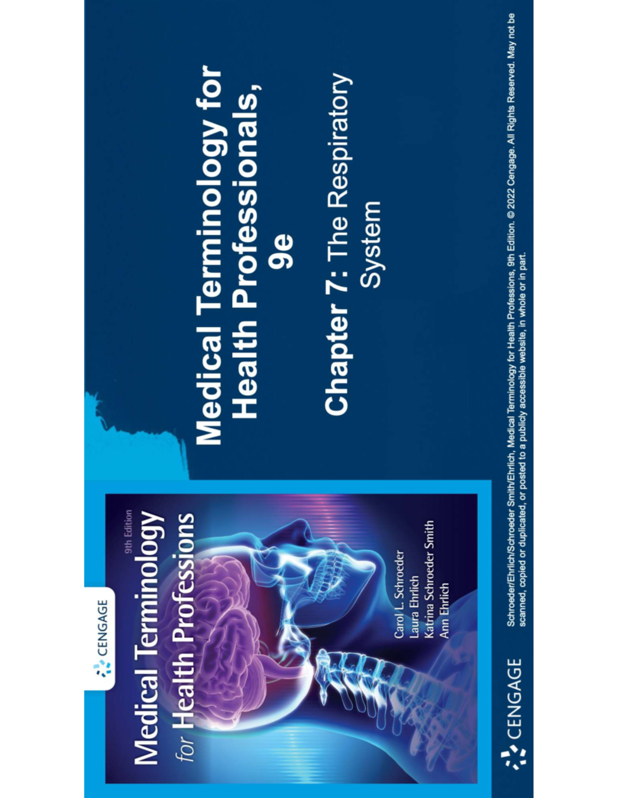 CENGAGE Medical Terminology for Health Professions, 9e: Chapter 7 ...