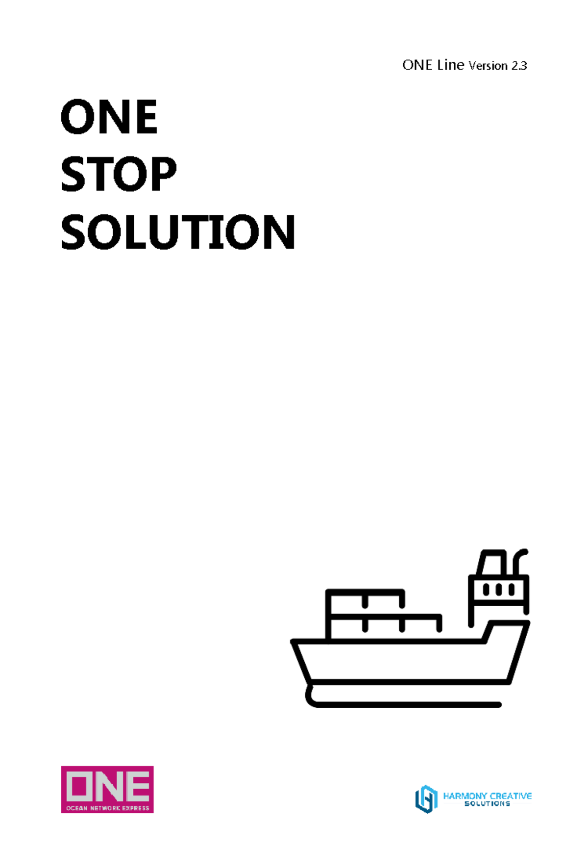 ONE STOP Solution User Manual v2: Comprehensive Guide for Users - Studocu