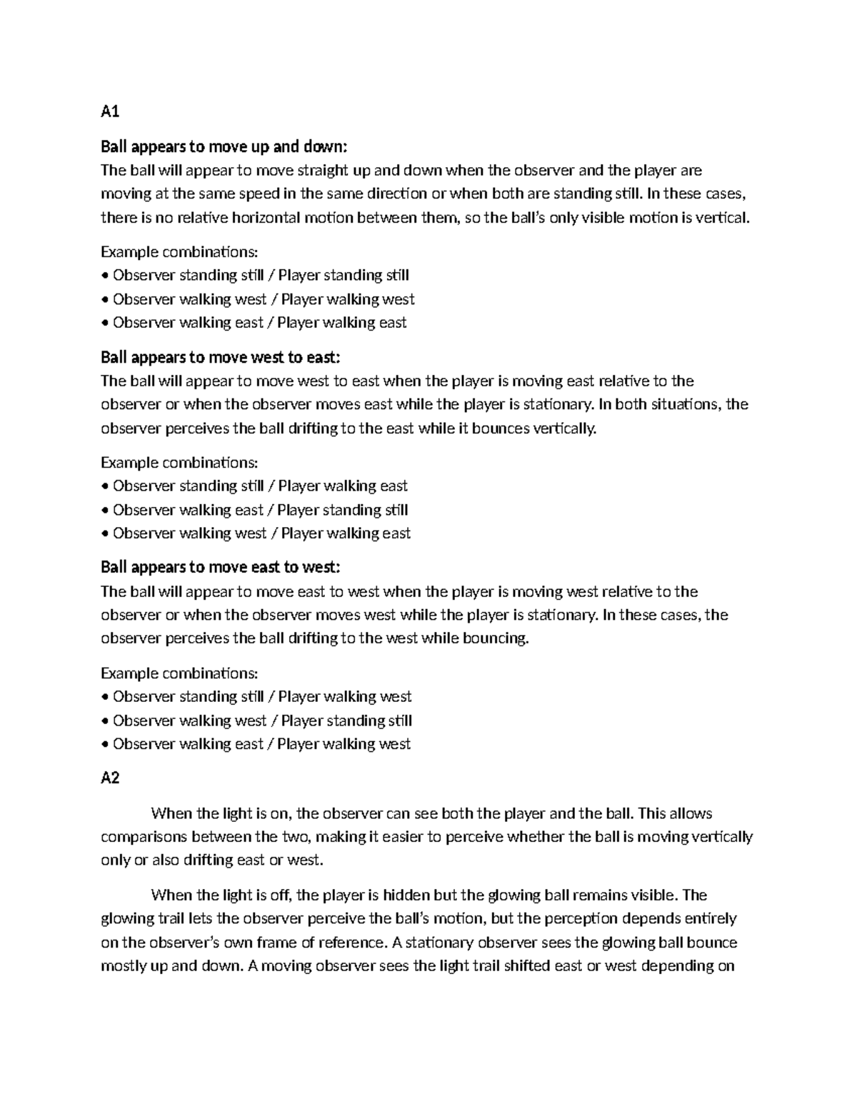 Task 1: Energy & Frames of Reference Analysis (Attempt 2) - Studocu
