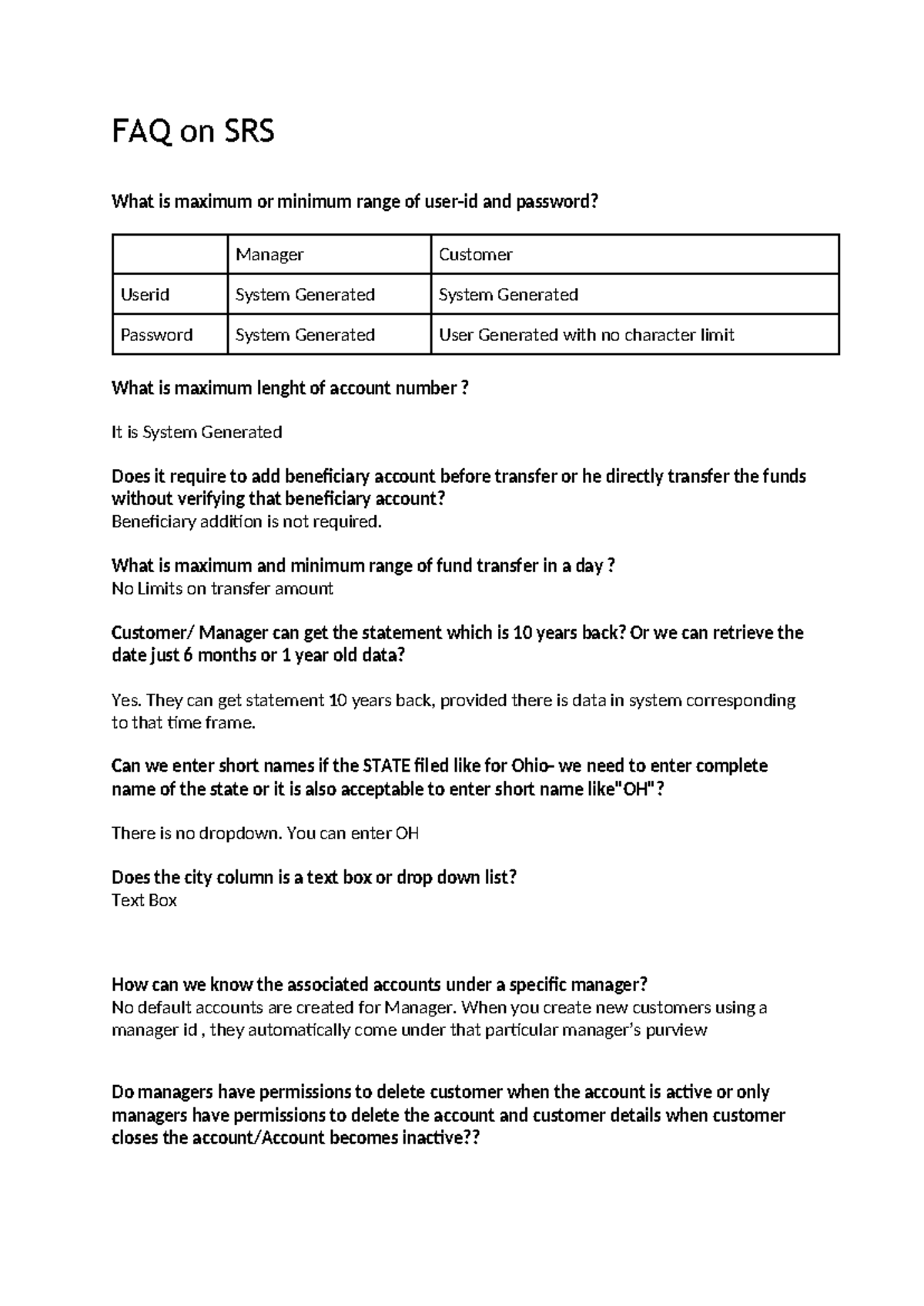 sadsđksadksak dsads - FAQ on SRS What is maximum or minimum range of ...