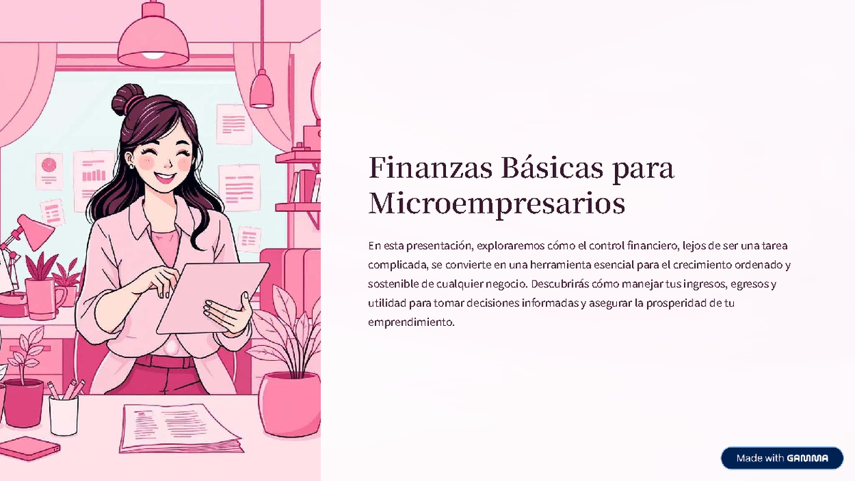 5. Finanzas Básicas para Microempresarios: Control Financiero Esencial ...