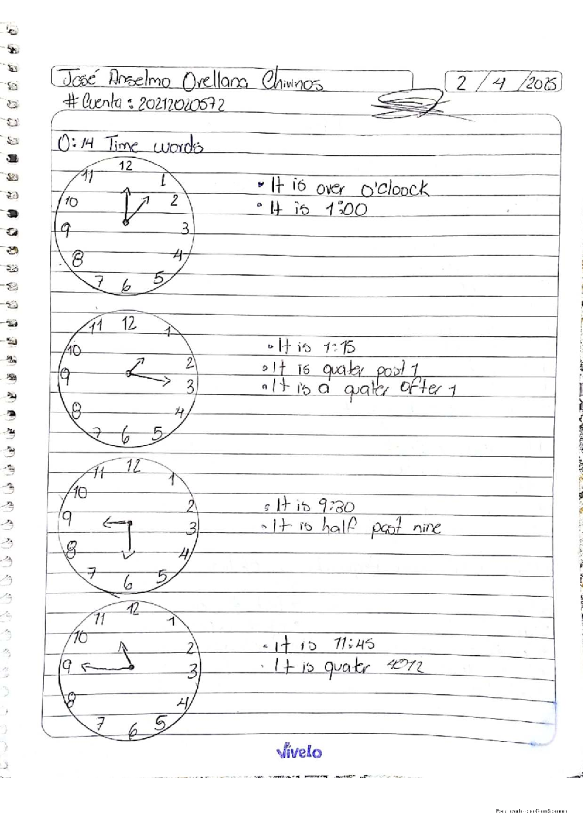 Time Expressions and Daily Routines - INGLES U 3T2a37 - Studocu