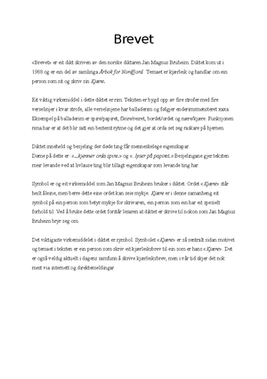 Retorisk analyse - Karakter: 6 - Trygve Bjelland Rønnevik, 1STC Norsk ...