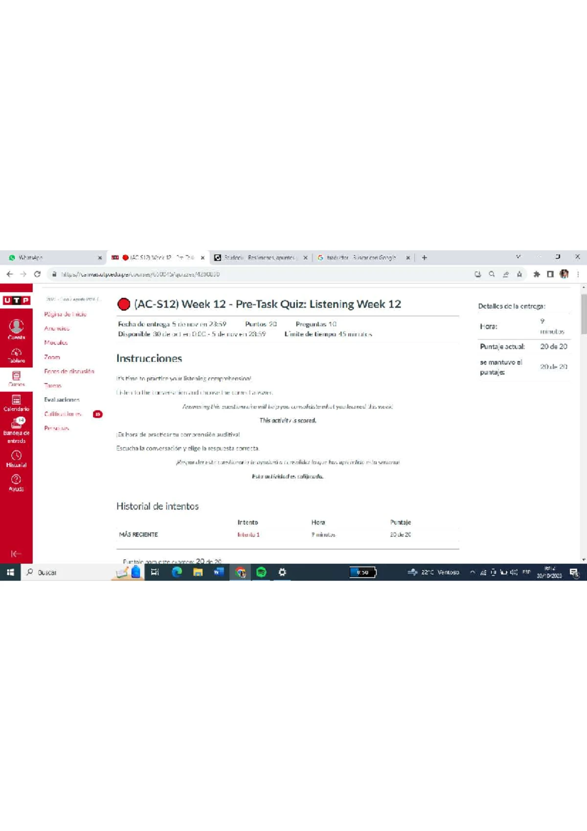 Ingles TASK 13 - Week 13 - Pre-Task: Grammar Unit 3 - Time to practice 1! Practica semana 13 ...