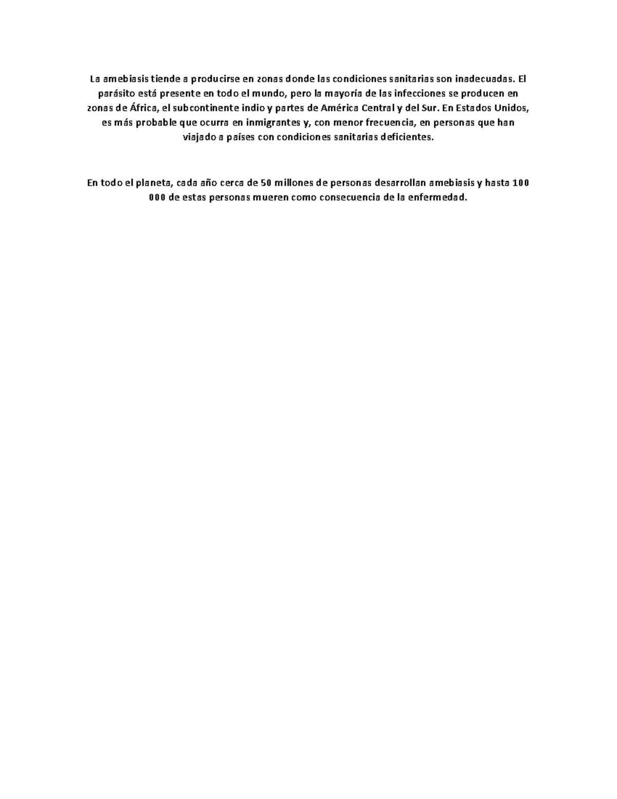 Amibiasis - vive la vida porque nunca se sabe lo que pasara jacuna ...