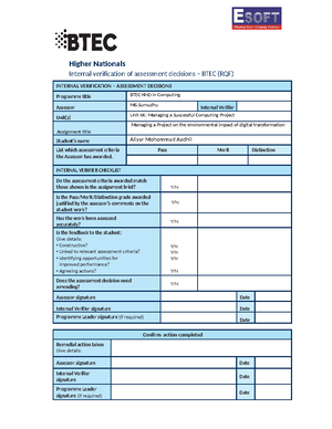 2-Coursework Assignment - Course Submission Cover Sheet Draft ...