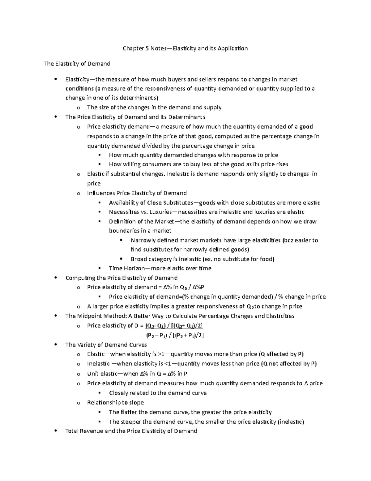 Econ Chapter 2 Notes - Summary Principles of Economics - Chapter 2 ...
