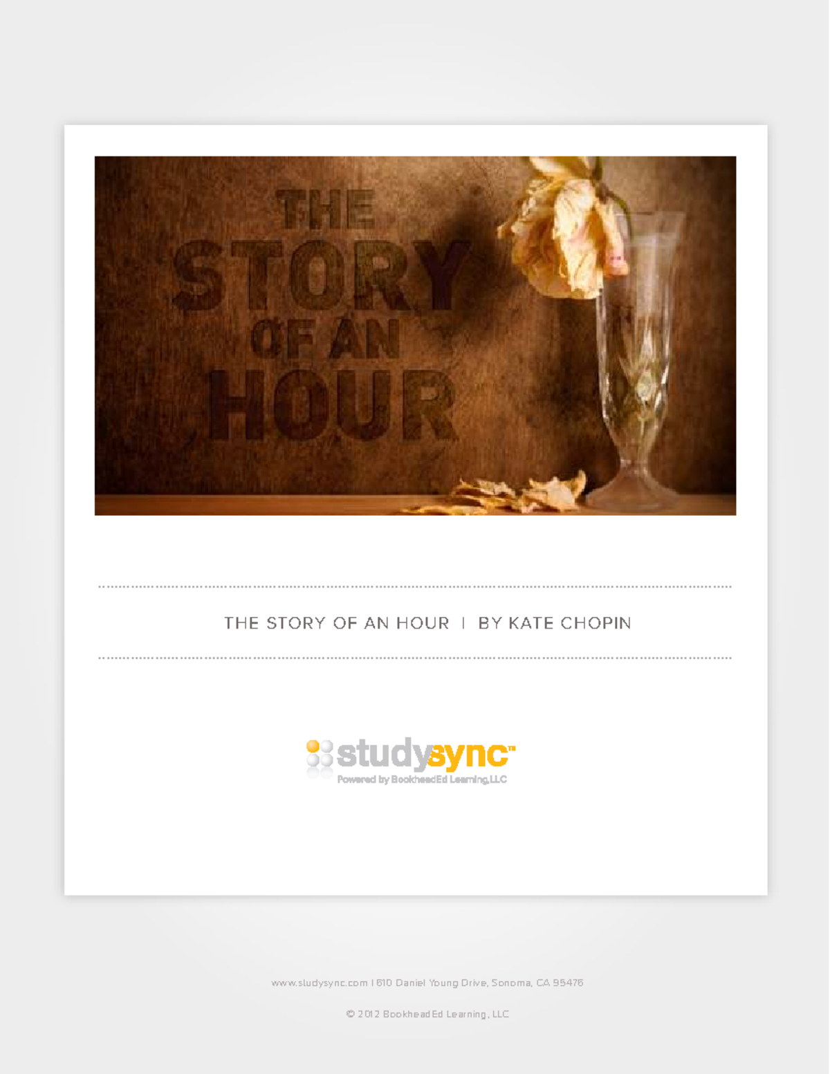 The Story of an Hour: Analysis and Themes (ENG 610) - Studocu