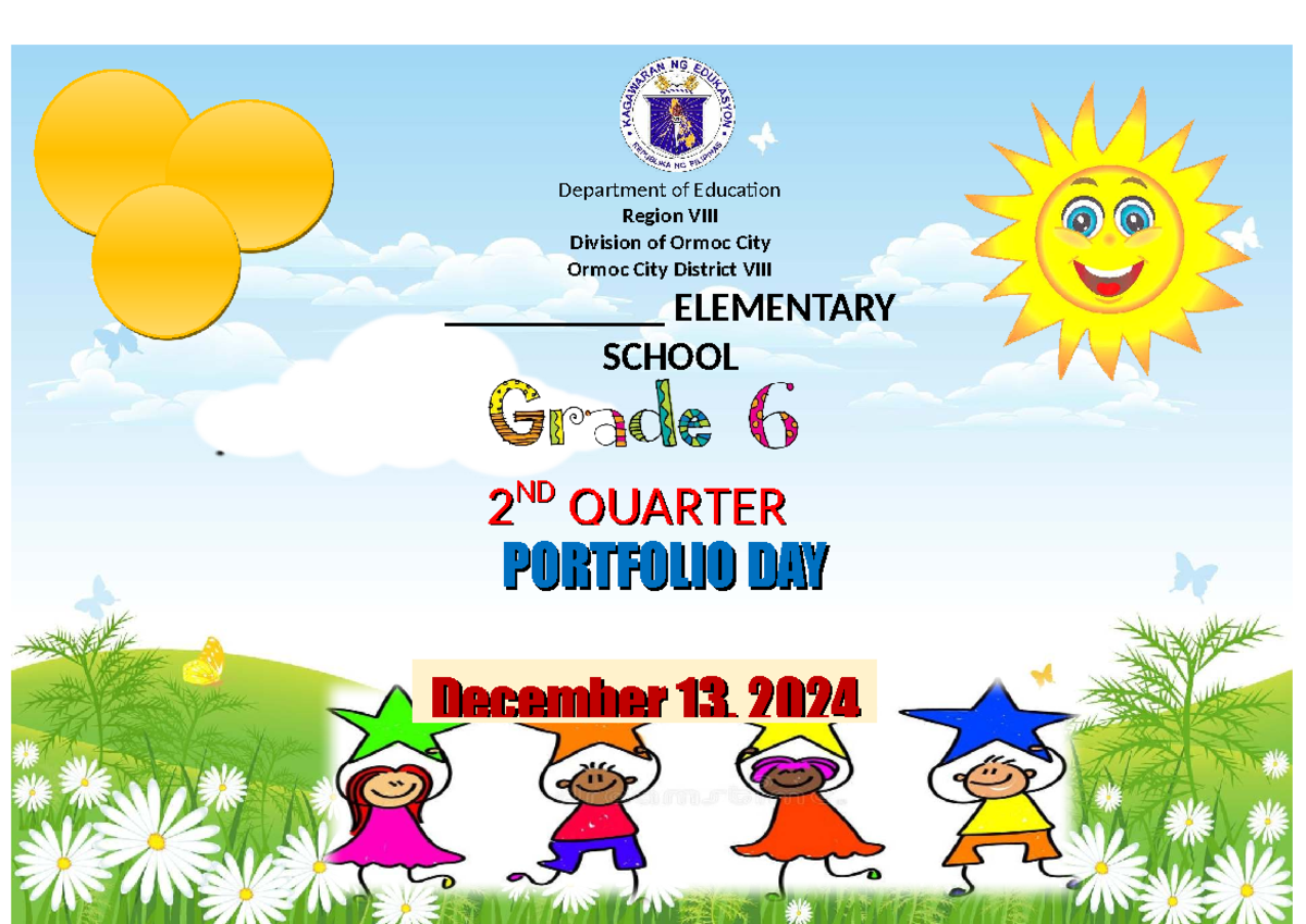 Tarp Portfolio 2nd quarter 2024 - Individual learning Monitoring Plan ...