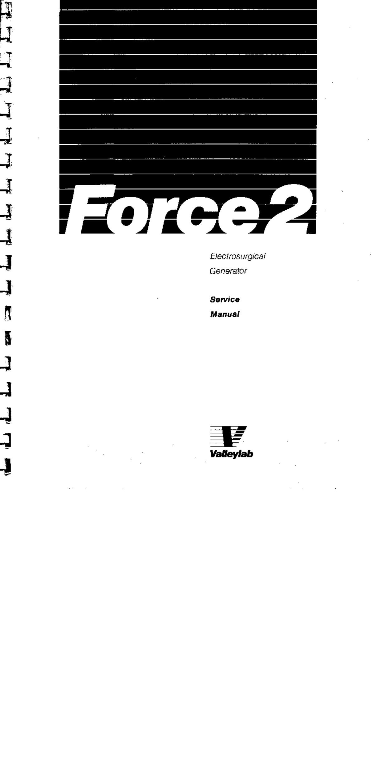 Valley Lab Force 2 Service Manual - Biomedical Equipment Guide - Studocu
