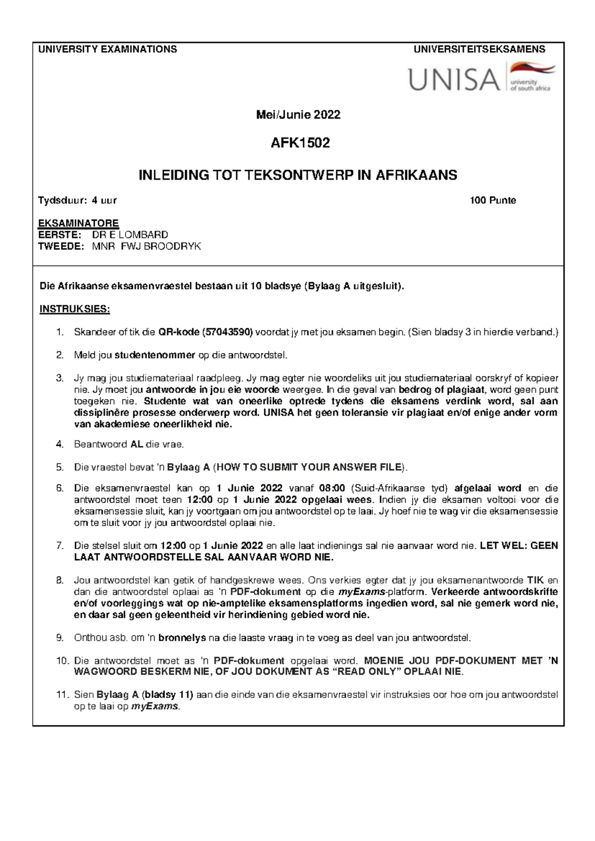 Intensiewe-vorm - Breakdown of intensive forms - - Studocu
