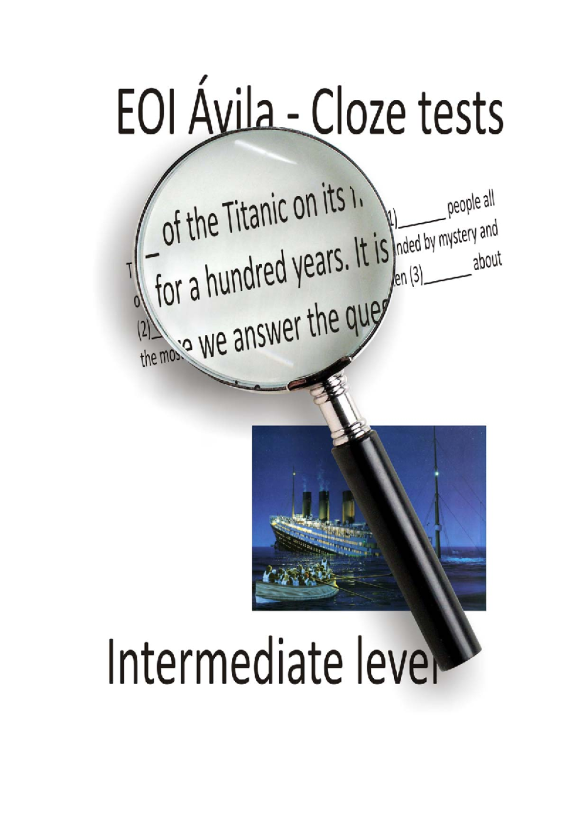Cloze Tests: Intermediate English Proficiency Practice - Studocu