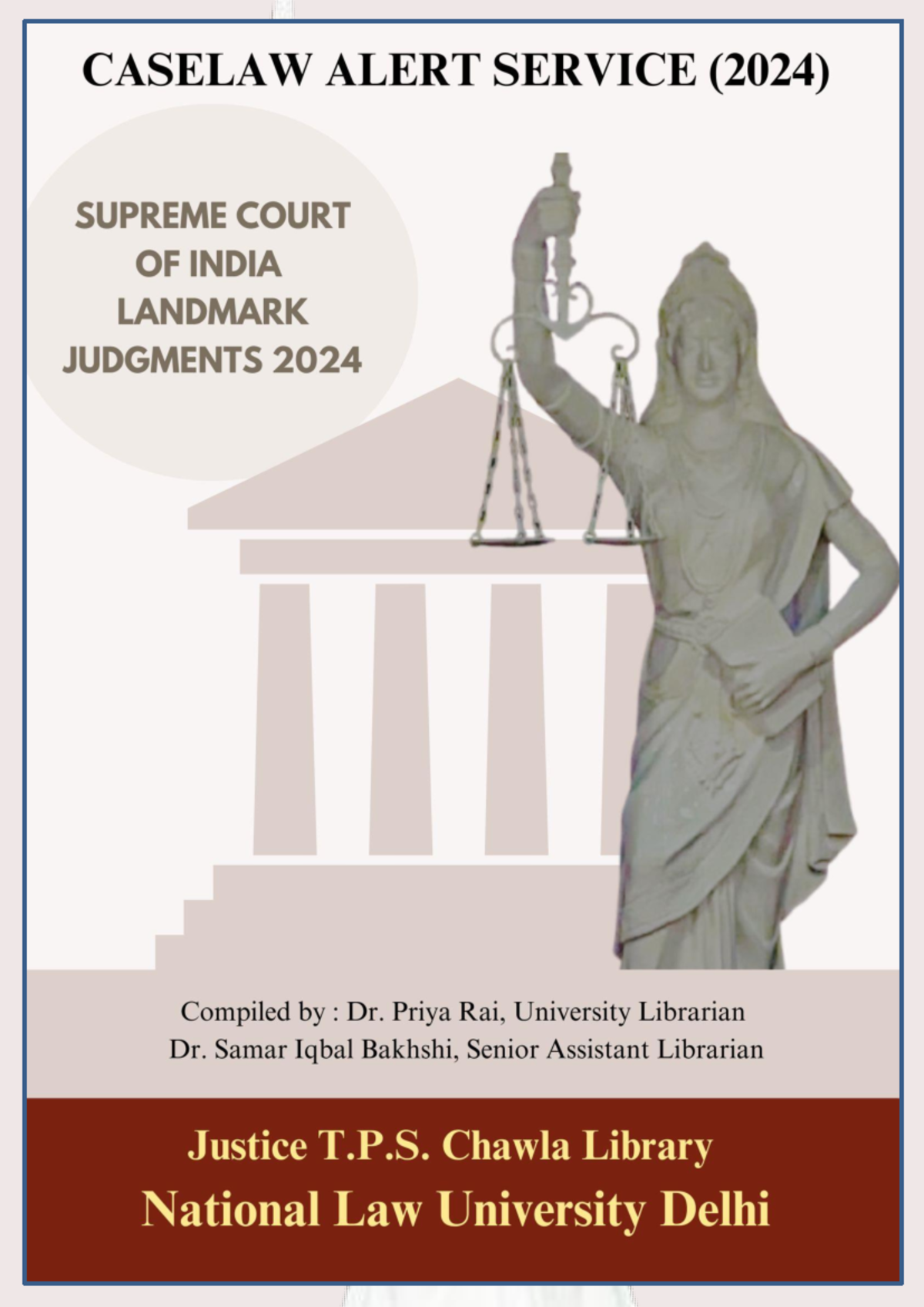 Supreme Court Landmark Cases 2024 - S. No. Date of Judgment Cause Title ...