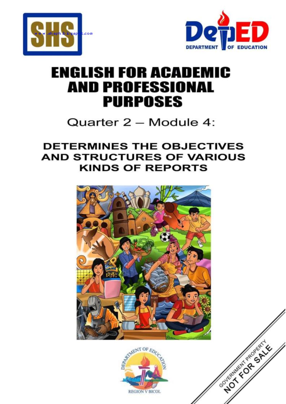 EAPP SHS Quarter 2 Module 4: Understanding Report Structures and ...