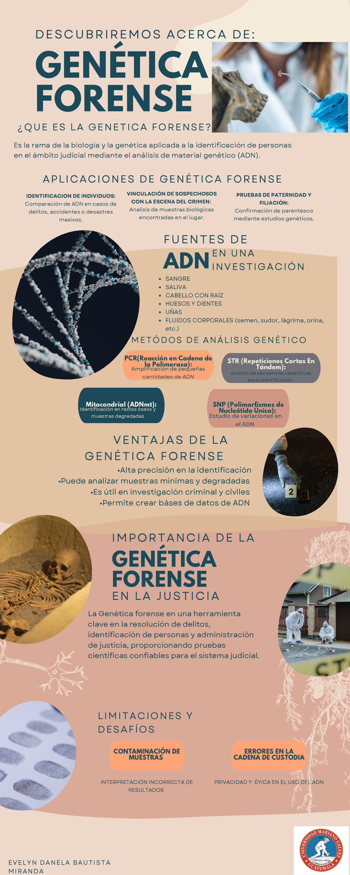 Genética Forense: Métodos y Aplicaciones en la Identificación Judicial ...