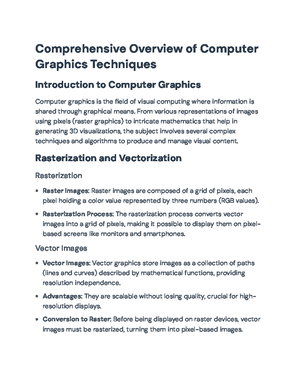 Understanding Ray Tracing and Transformations in Computer Graphics ...