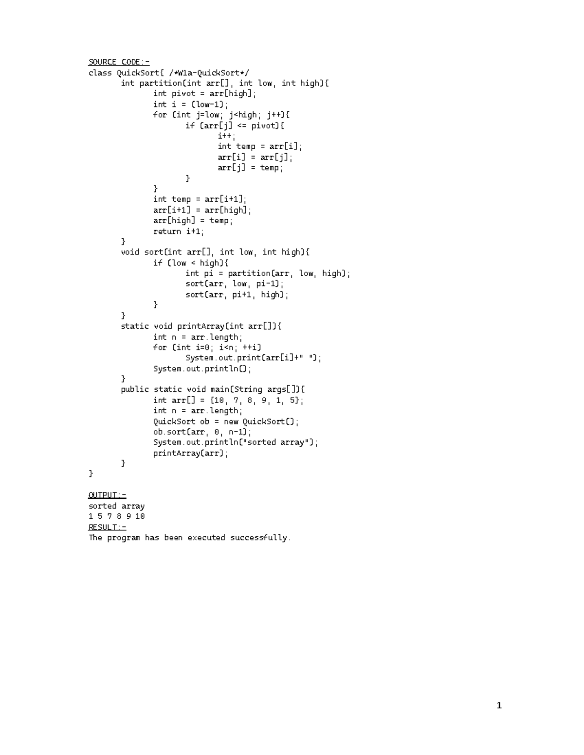 DAA - Data Structures and Algorithms: Source Code Collection - Studocu
