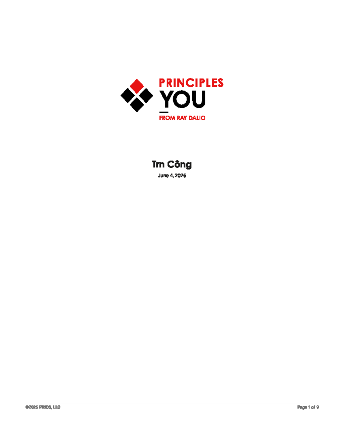 Trần Công Growth Seeker Profile Analysis - PRIOS, LLC - Studocu
