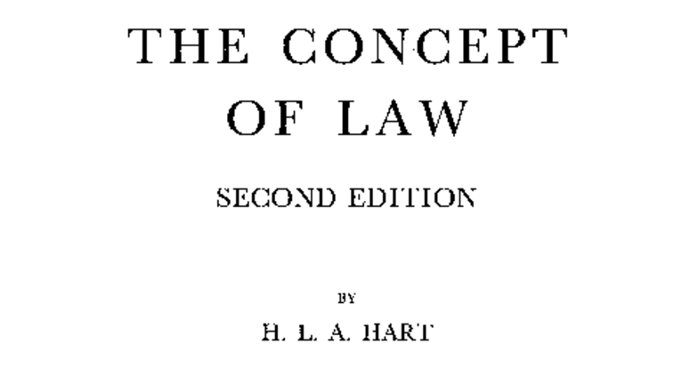Laws, Commands, and Orders: Insights from H.L.A. Hart's The Concept of ...