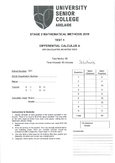 Mathematical Methods - Grade: 12 - South Australian Certificate of ...