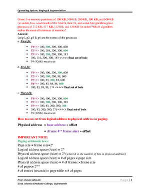 Lab Task - asdkjasd - Exercise 1: Write a C program to illustrate the mv command using system ...