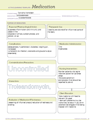 Blood Transfusion Nursing Skill - ACTIVE LEARNING TEMPLATES THERAPEUTIC ...